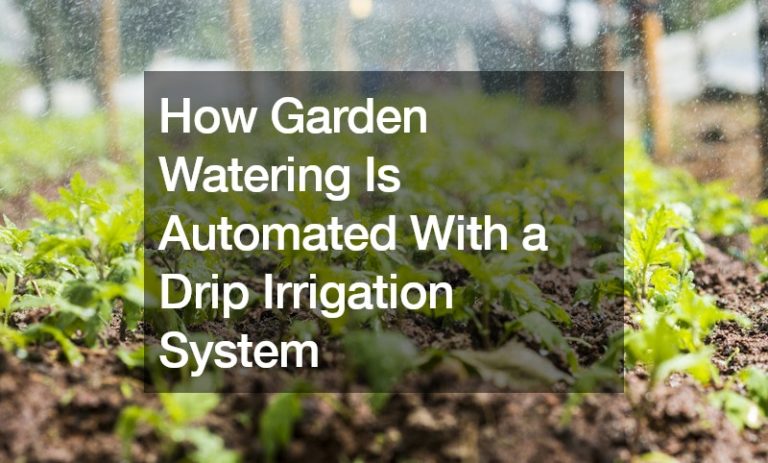 How Garden Watering Is Automated With a Drip Irrigation System - USA ...